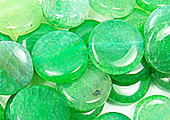 Beads - Agate Beads (assorted) - Agate Beads by Shape - Coin - GiftsJoy.com
