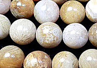 Gemstone Beads - Fossil Coral Jasper - GiftsJoy.com