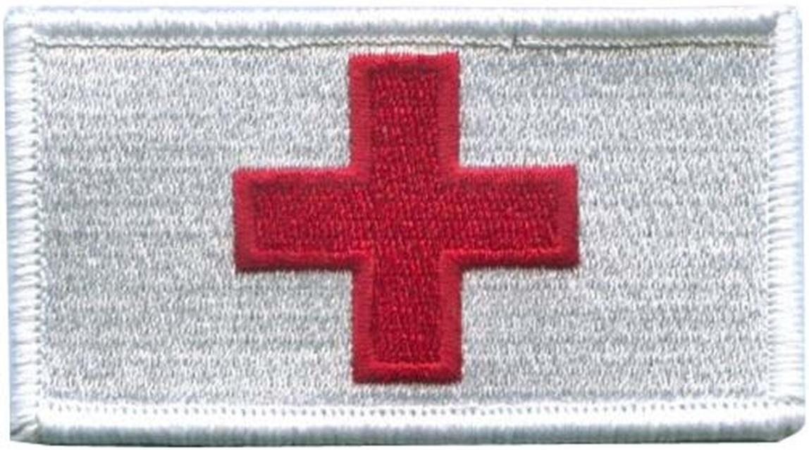 Red Cross Patch - Sew On