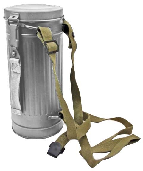 Gas Mask Can Straps- Reproduction