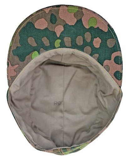 SS 44 Pea Dot Camo Field Cap from Hessen Antique