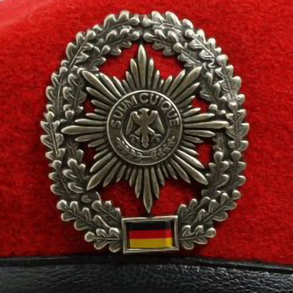 Bundeswehr Feldjäger Beret Hessen Antique