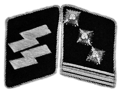 Waffen-SS Officer Collar Tabs