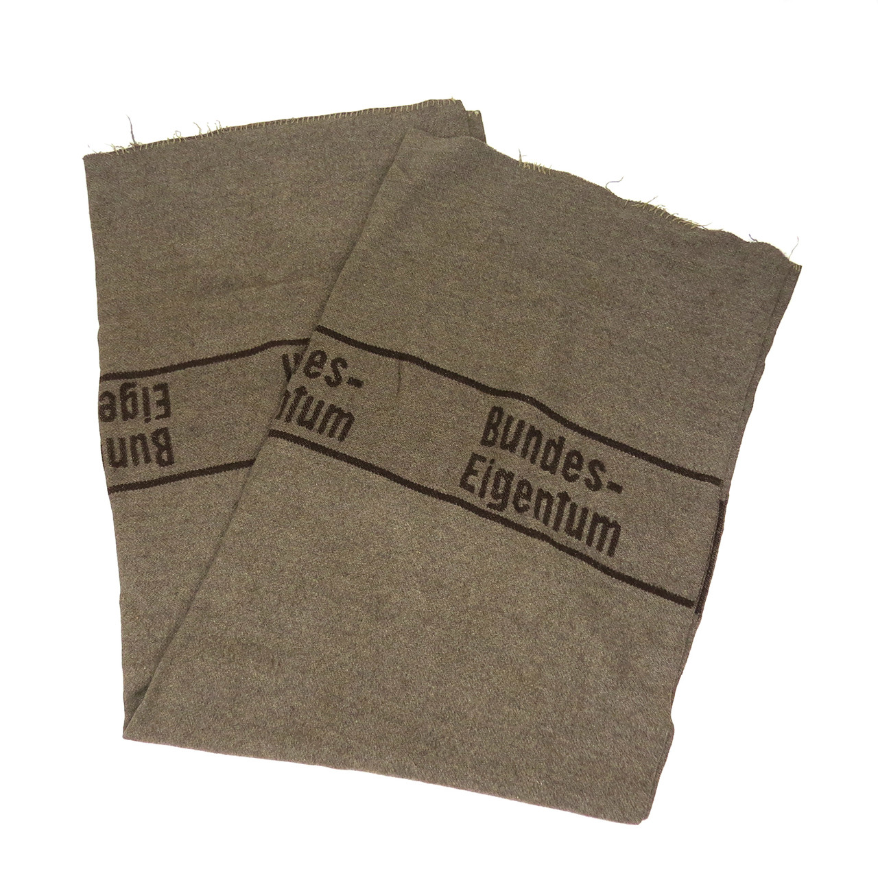 Early West German Bundeswehr Wool Blanket