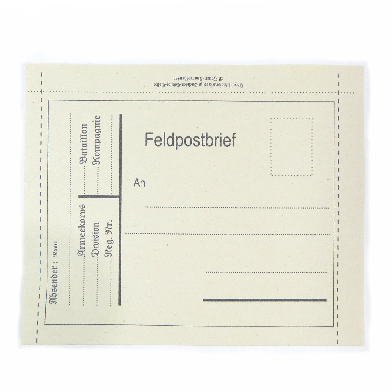 Original WWII German Feldpost Briefs