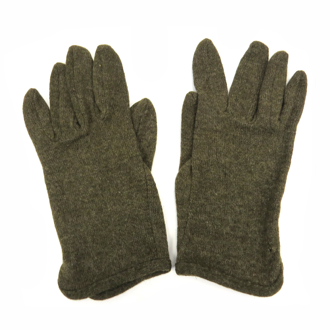 Original WWII GI Jersey Knit Wool Gloves