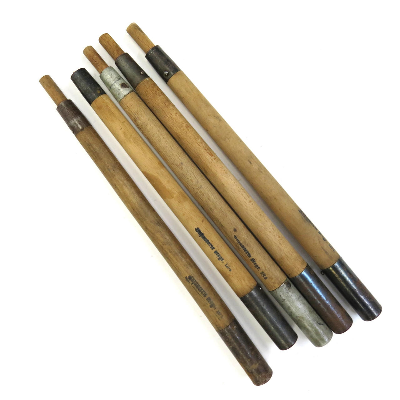 WWII Zeltbahn Poles (x5)