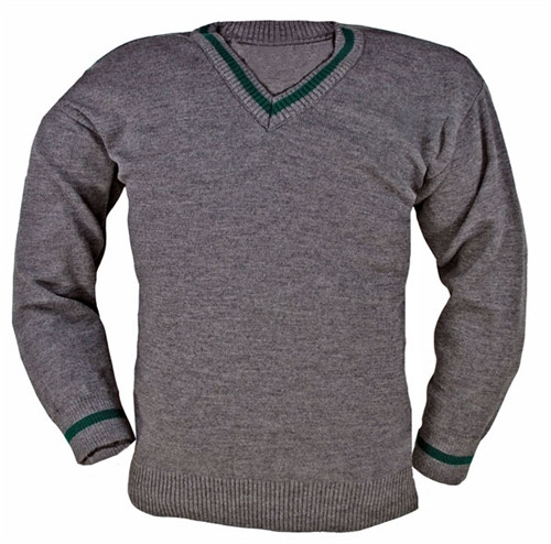 WH Grey Wool Sweater