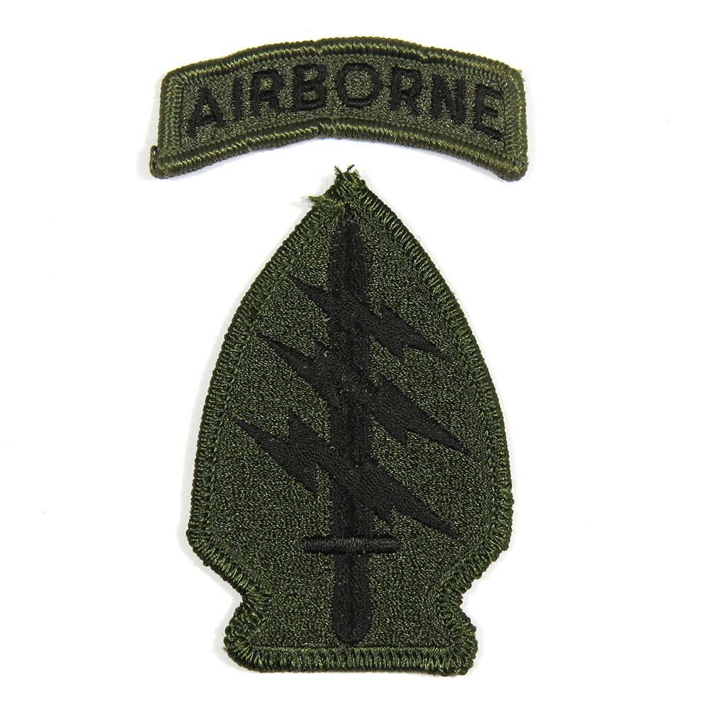 Special Forces Patch - Subdued OD