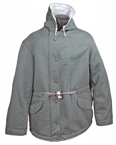 Reversible Winter Parka-Grey/White