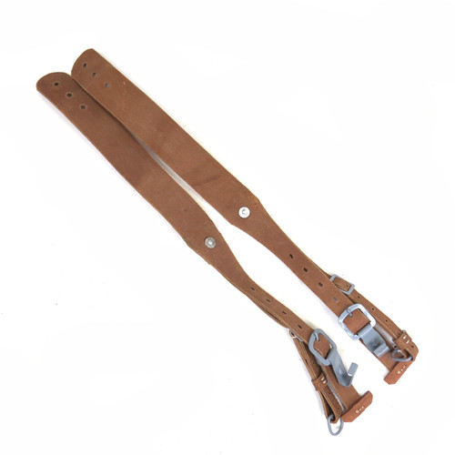 Tornister Straps - Natural Tan Leather