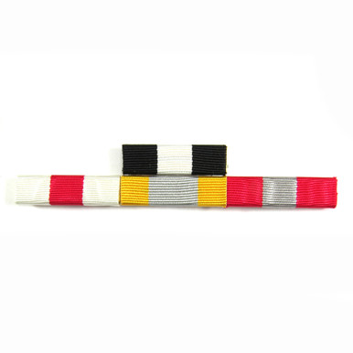 Military Style Ribbon Bar - 4 Ribbons