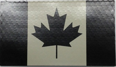 INFRARED TAN CANADIAN FLAG Insignia from Hessen Antique