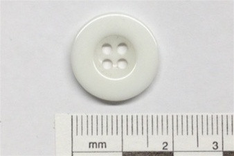 White Button - Medium - Sold individually.