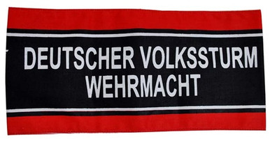German Volkssturm Arm Band From Hessen Antique