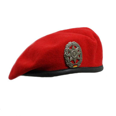 Bundeswehr Feldjäger Beret Hessen Antique