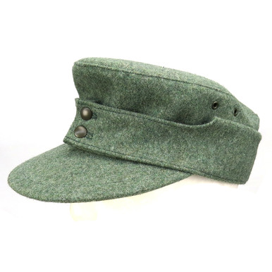Feldgrau Wool Field Cap - Size 57 (7-1/8)