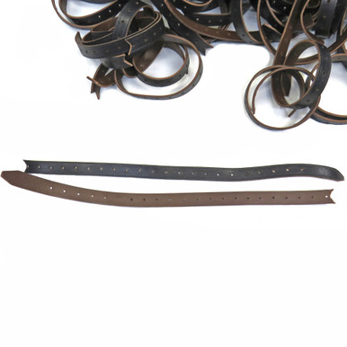 Leather Strap Sections - 100 pieces