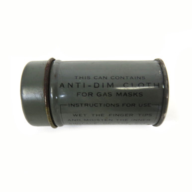 WWII US Army Anti Dim Cloth for Gas Masks