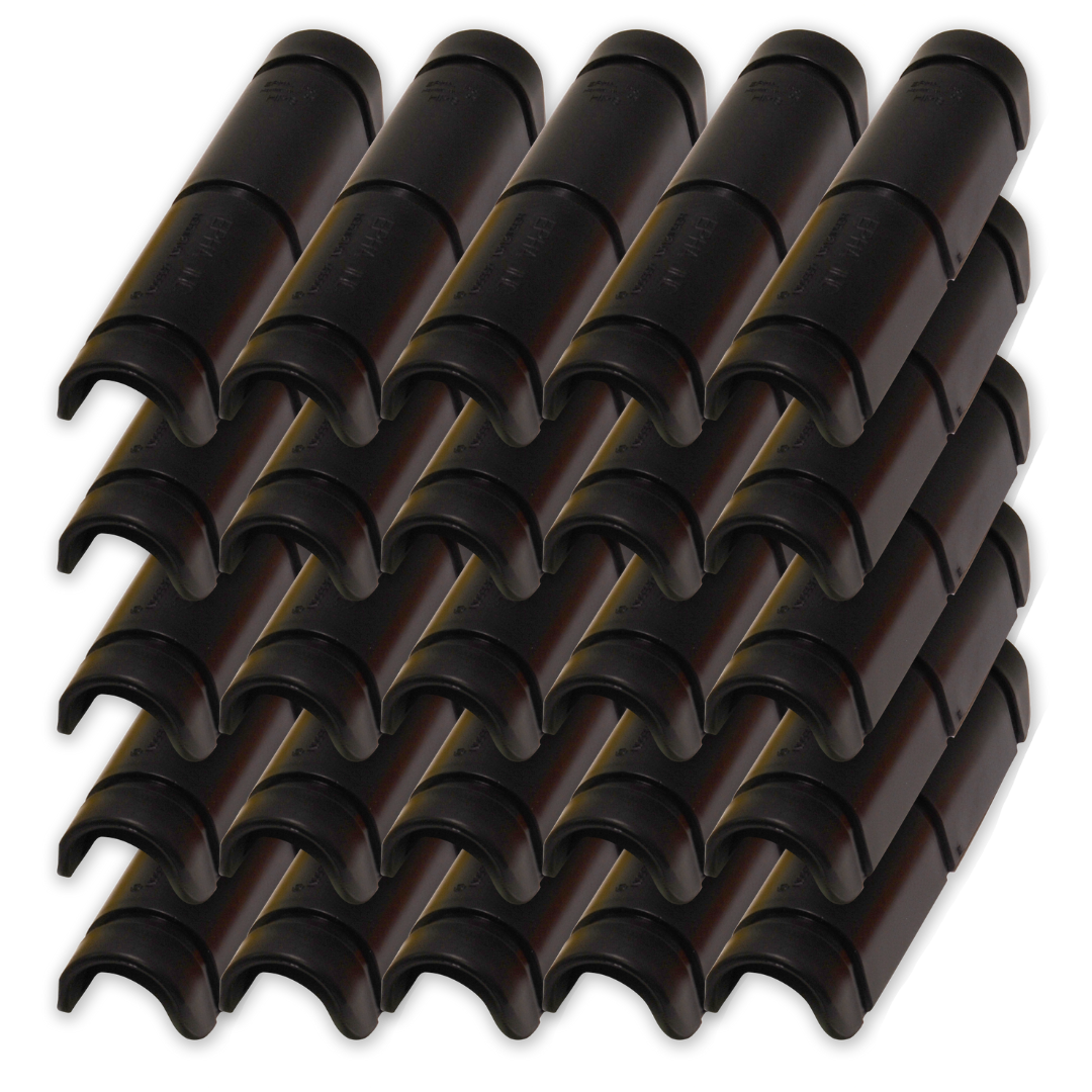 6" Epha Black Hose Protectors (Box of 25 Pieces) - GTSE