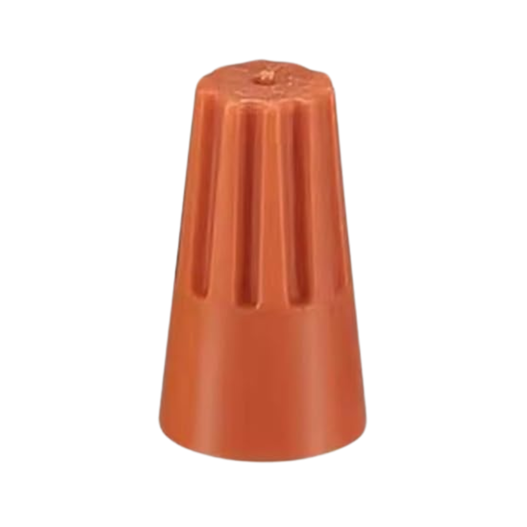 Orange Screw On Connectors (Pack of 100) - GTSE