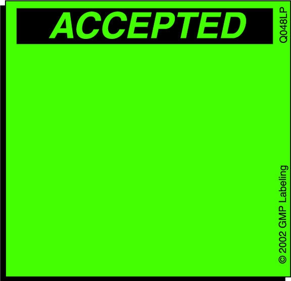 Q048LP ACCEPTED Label - GMP Labeling