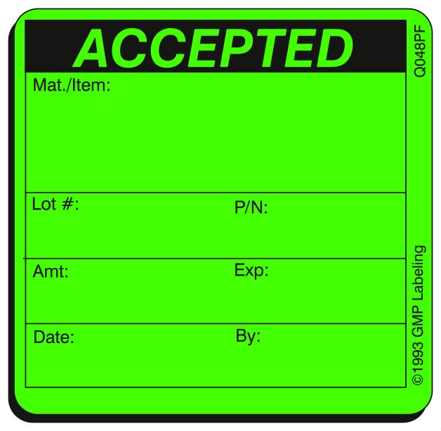 Q048PF ACCEPTED Label - GMP Labeling