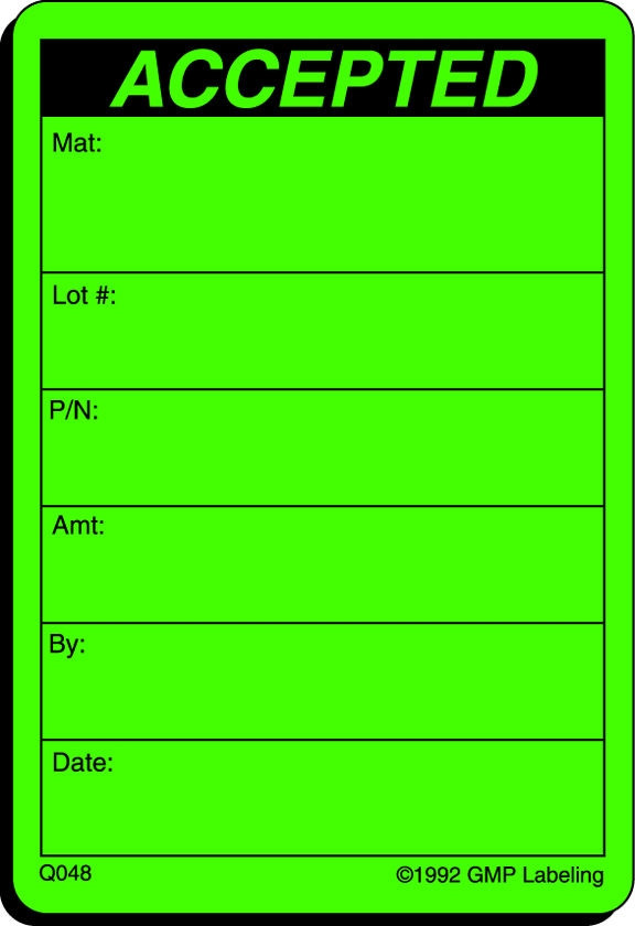 Q048 ACCEPTED Label - GMP Labeling