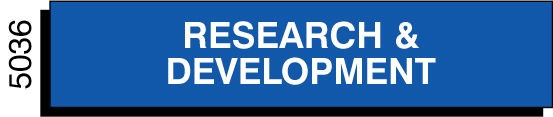 5036 RESEARCH AND DEVELOPMENT GMP Signage - GMP Labeling