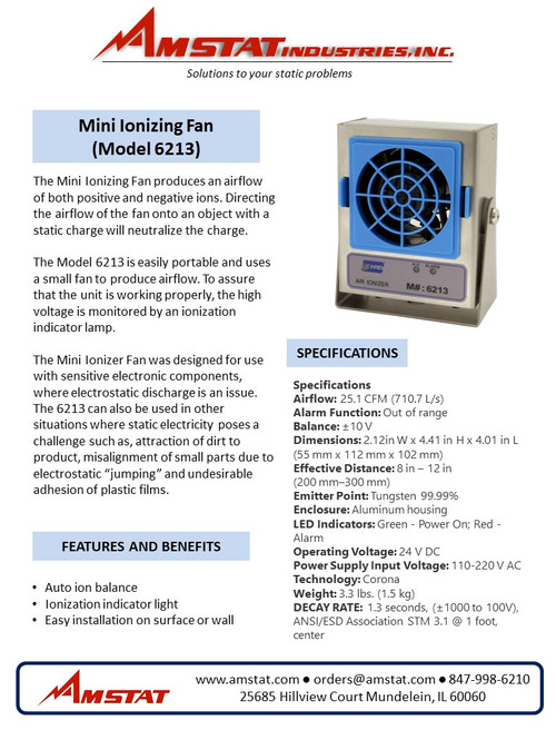 STATIC ELIMINATORS - Anti-Static Blowers - Anti Static Blower ...