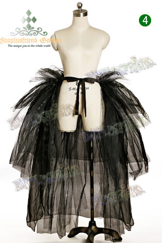Machine Birdcage Gothic Punk Half Birdcage Steel Bustle Pannier
