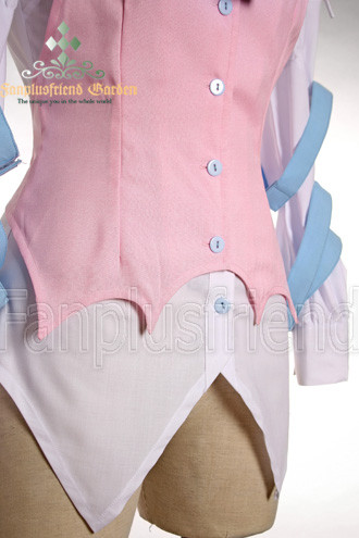 Gothic Punk Dandy Ouji Bat False 2Pcs Shirt Vest
