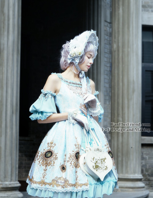 Ten O'clock Cinderella, Rococo Lolita Retro Lace Tri-layer Trimmings ...