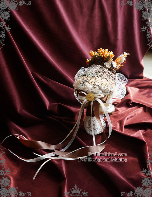 Handmade Steampunk Bouquet Wedding Flowers