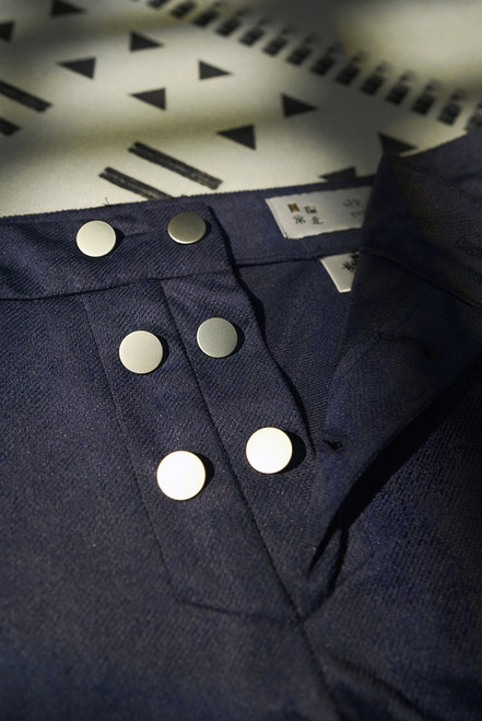 Code F, Cyber Punk Fashion Double Breasted Pants Unisex False 2Pcs ...