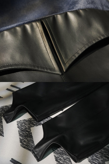 Code F, Cyber Punk Fashion Double Breasted Pants Unisex False 2Pcs ...