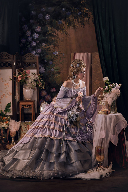 Ceremony Time, Victorian Rococo Lolita Fashion Hime Cuffs Off the ...