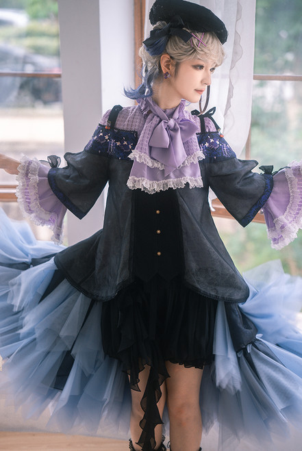 Berry Scent, Lolita Fashion Deluxe Chic Tiered Handmade Tulle ...