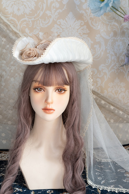 Sequence of Moon Shadow, Elegant Gothic Fashion Victorian Dress Hat ...
