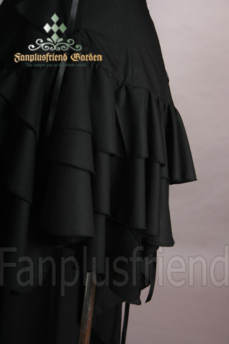 Elegant Gothic Bias Dark Princess Dress*Instant Shipping