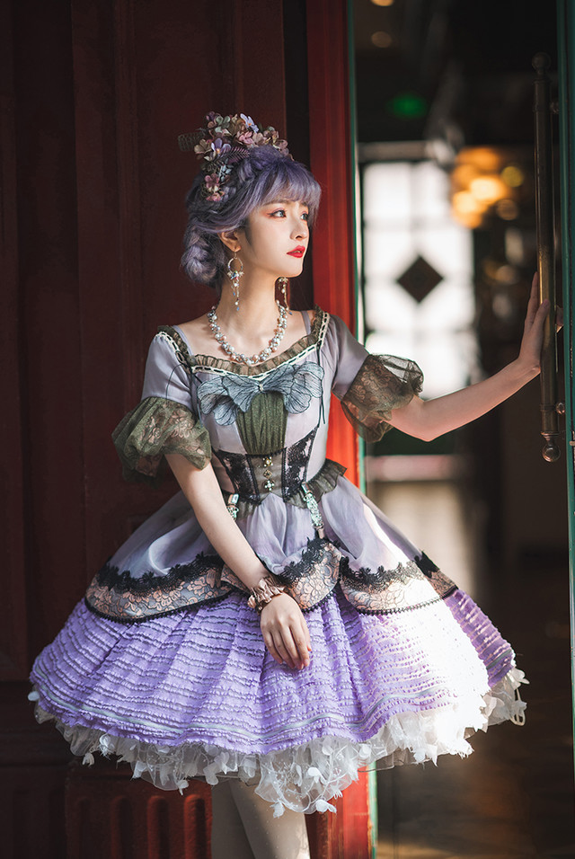 Sweet Chestnuts, Classic Lolita Fashion Handmade Chic Flowers Deco Hair ...