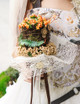 Handmade Steampunk Bouquet Wedding Flowers