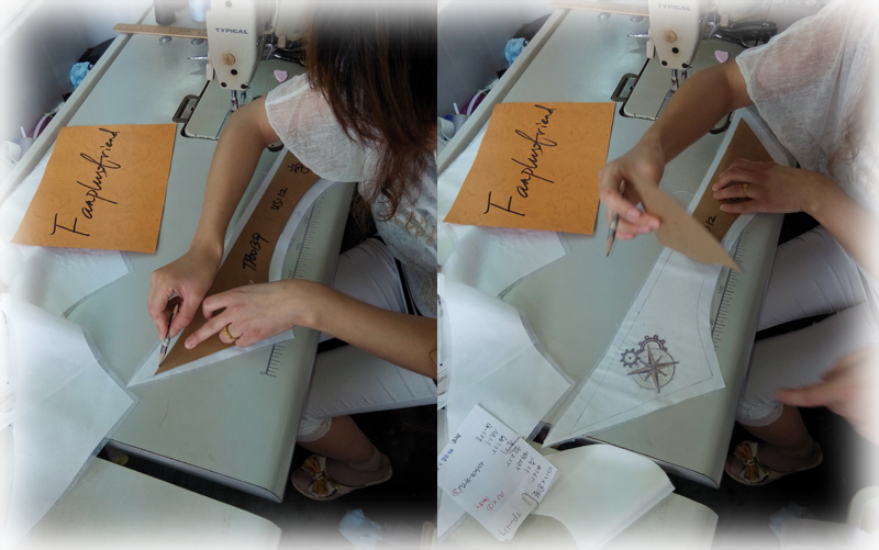 Original Design, Hand Making Process of a Fanplusfriend's garment ...