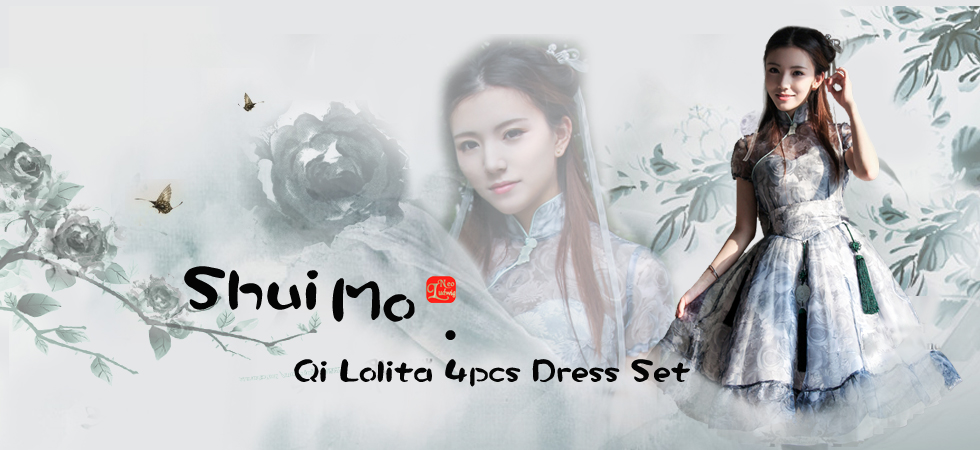 Shui Mo, Qi Lolita Dress - fanplusfriend