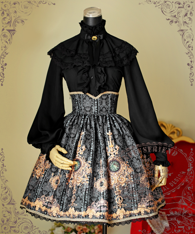 Ten O'Clock Cinderella Elegant Gothic Rococo Lolita Series - fanplusfriend