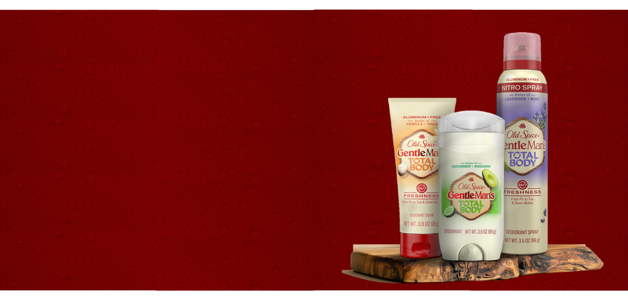 Embrace Freshness All Over with Old Spice Total Body Deodorant - Old Spice