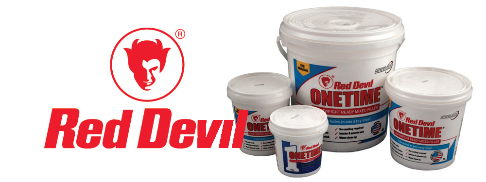 1 Litre - Red Devil Ready Mixed Lightweight Onetime Filler - Shades ...