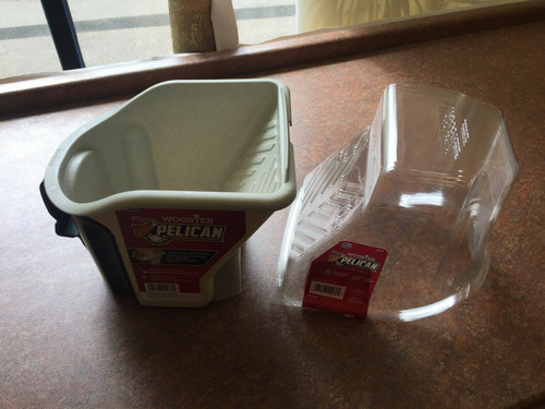 1 x Wooster Pelican Paint Scuttle Bucket + 3 x Liner Packs - Shades ...