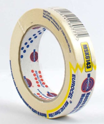 1" (25mm) Superior Eurocell Masking Tape 50mtrs Long - Shades Colour Centre