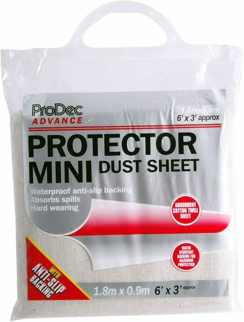 ProDec Advance 6' x 3' Water Resistant Protector Dust Sheet For ...